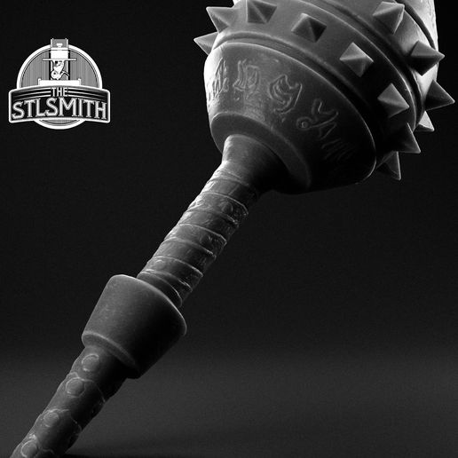 📁 Dollmaster's Mace Fable TLC Life Size Prop STL・ STL File for 3D ...