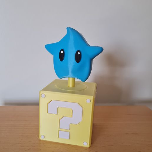 ⭐ Luma Star wobble figure Super Mario・ STL File for 3D printing・Cults