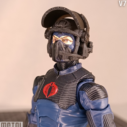 🪖 Ballistic Helmet V7 for 6 inch action figures・ 3D File for 3D ...