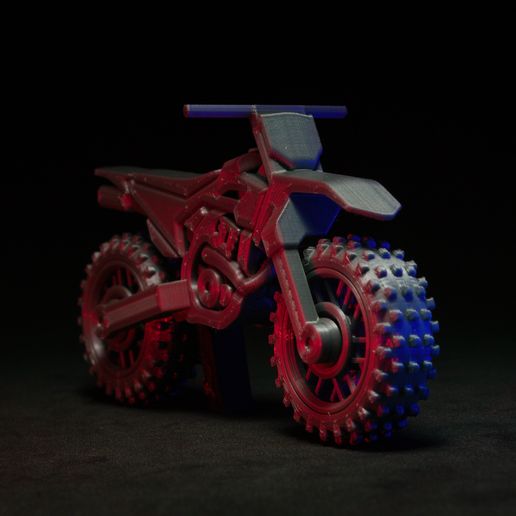 🚗 Dirt Bike・ STL File for ・Cults