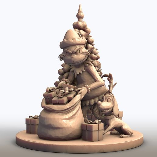 grinch stealing tree