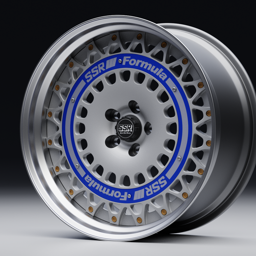 🛞 SSR Formula Aero Mesh・ 3D File for 3D printing・Cults