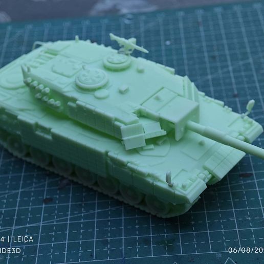 🇺🇦 Ukraine Leopard 2A4 with reactive armor bricks Leopard 2A4 BV・ STL ...