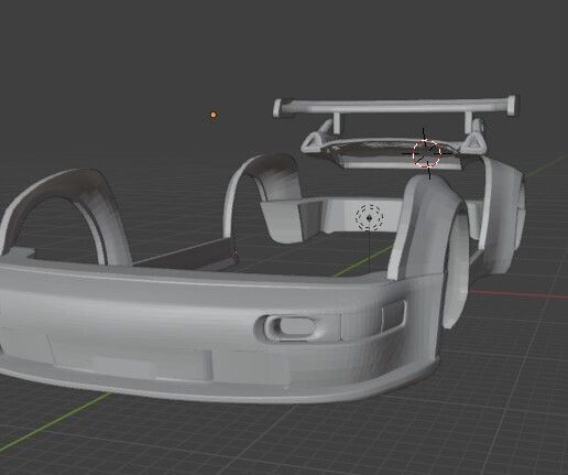 STL file body kit porsche 911 rwb v2 🚗 ・3D printer design to download・Cults