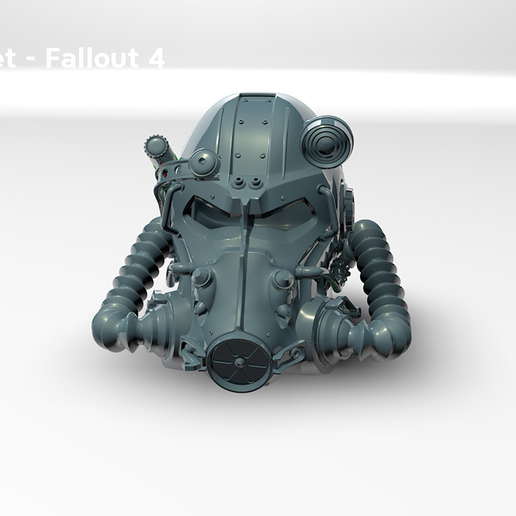 Download OBJ file T60 helmet - Fallout 4 • 3D printer design ・ Cults