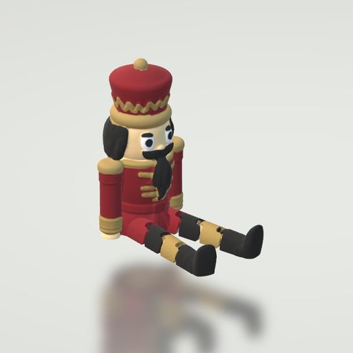 STL file NUTCRACKER FLEXIBLE ARTICULATE / NUTCRACKER FLEXIBLE ...