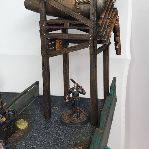 🌬️ Post apocalyptic wind generator・ STL File for ・Cults