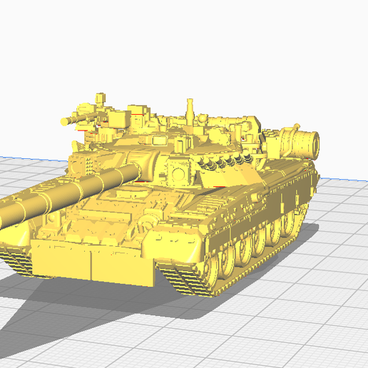 🚗 T-80U/UK・ STL File for 3D printing・Cults