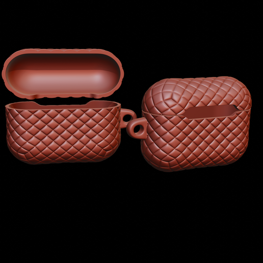 🍎 Geometric Woven Pattern AirPods 3 Case・ STL File for 3D printing・Cults