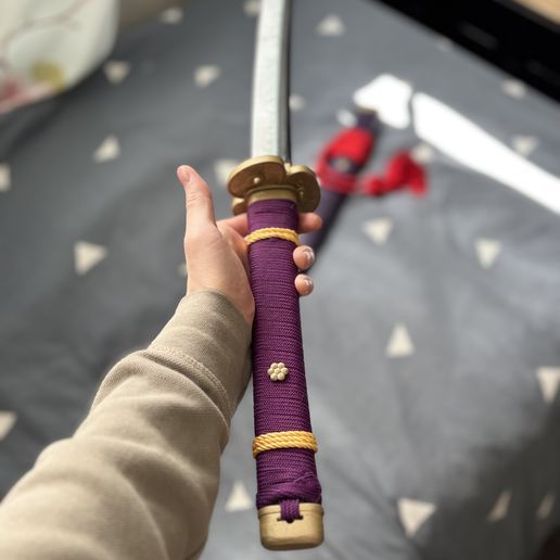 🗡️ Enma - Zoro's Third Katana Wano - One Piece・ 3D File for 3D printing ...