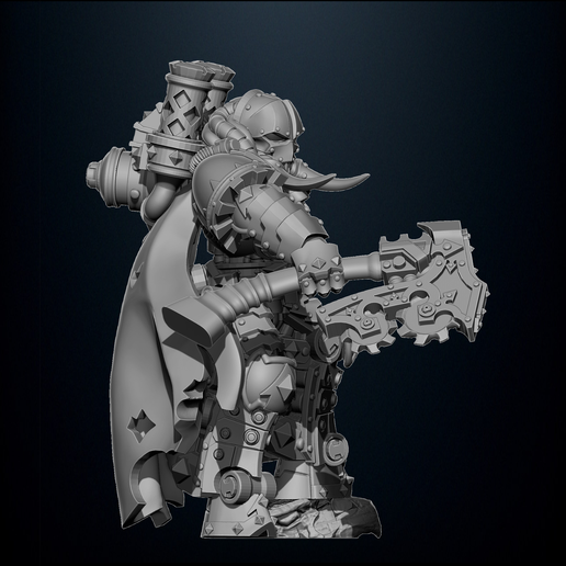 🎲 Steel fighters knights commander・ 3D File for ・Cults