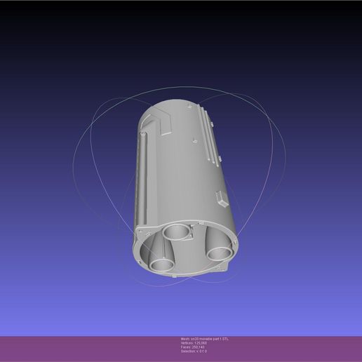 🛰 Space X Starship SN20 Basic Movable Joint Assembly・ STL File for ・Cults