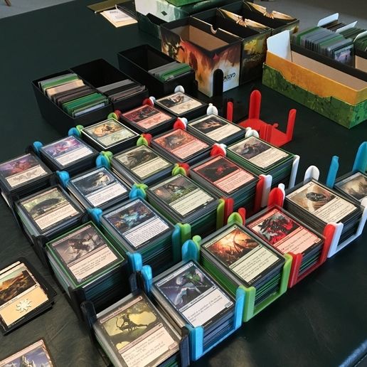🪄 Magic The Gathering Card Sorting Trays・Free 3D File for ・Cults