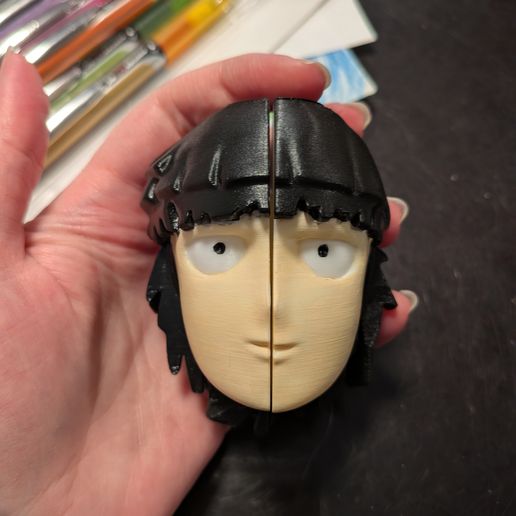 3D printer Mob Psycho 100 Turning Toy • made with Bambu P1S・Cults