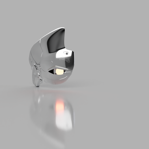🦸 Cyborg cybernetic head piece DOOM PATROL・ STL File for ・Cults