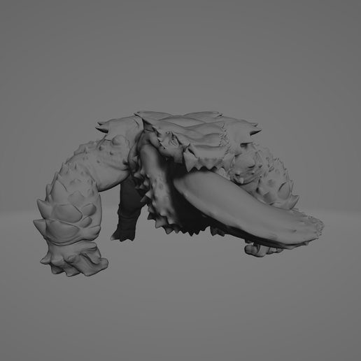 👹 MONSTER HUNTER CHATACABRA・ STL File for 3D printing・Cults