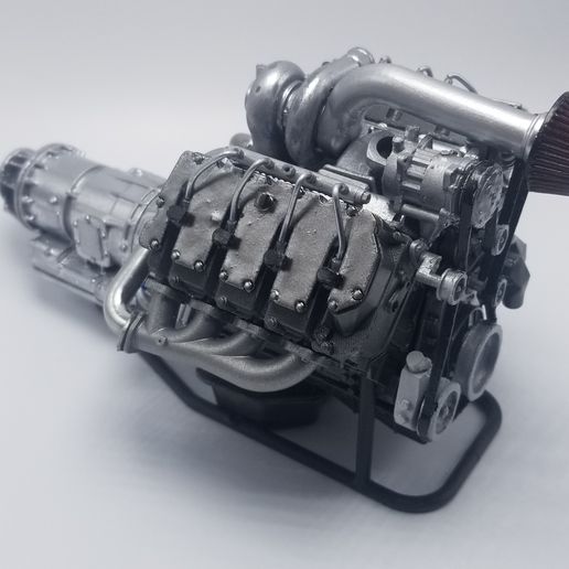 3D file Duramax 6.6 engine 👽 ・3D printable model to download・Cults