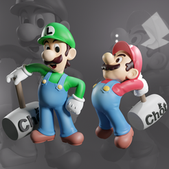 SUPER MARIO・7 3D Models & STL Files to Download・Cults