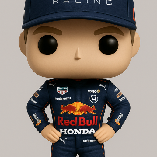 🦸 Max Verstappen・Free STL File for 3D printing・Cults