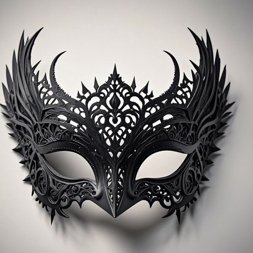 👁️ Gothic Eye Cover Mask・ STL File for 3D printing・Cults