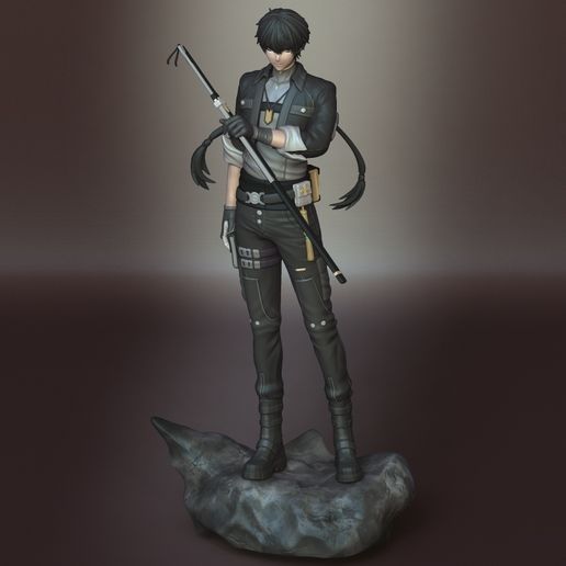 ♂️ Male Rover - Main Character Wuthering Waves stl 3d print・Archivo 3D ...