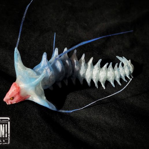 👹 Articulated River Prowler - Subnautica・ STL File for 3D printing・Cults