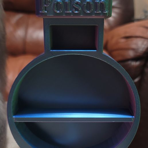 STL file Poison Potion Shelf 🧪 ・3D print object to download・Cults