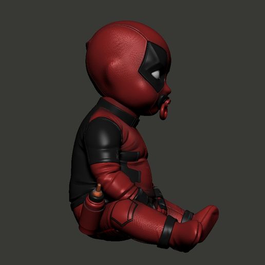 👶 Babypool Baby Deadpool・ STL File for 3D printing・Cults