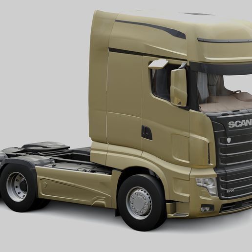 💶 Scania Euro 5 R700・ STL File for 3D printing・Cults