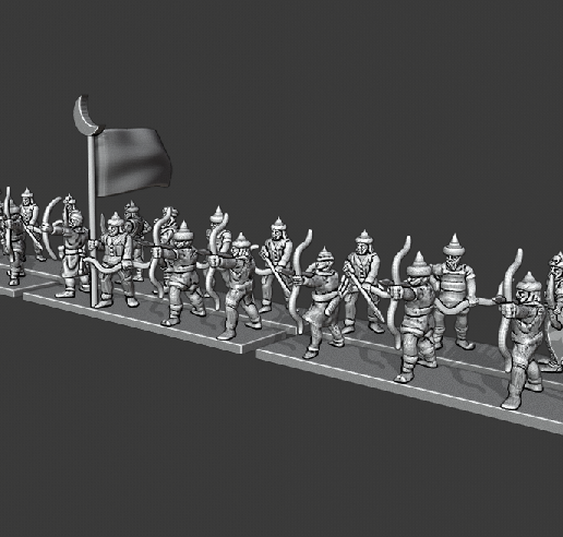 🏹 Warmaster Araby Bowmen・Free STL File for ・Cults