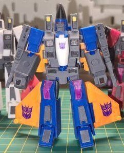 3D file G1 style Seeker Conehead Decepticon Dirge 🛩️ ・Model to download ...