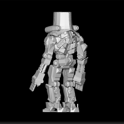 Archivo STL Pacific Rim Jaeger - Jaeger 3D Print - Mecha Robot ...