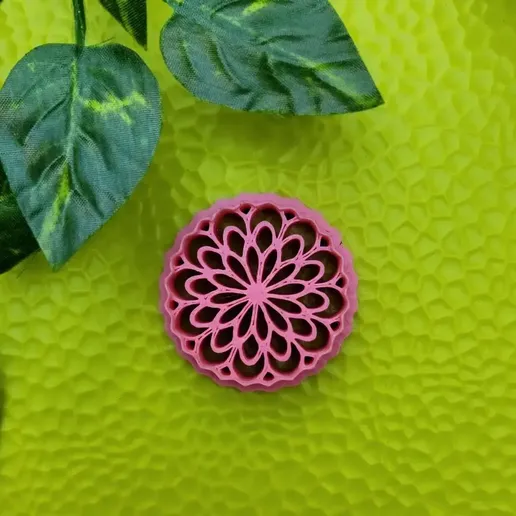 💐 flower v70 clay cutter・ STL File for 3D printing・Cults