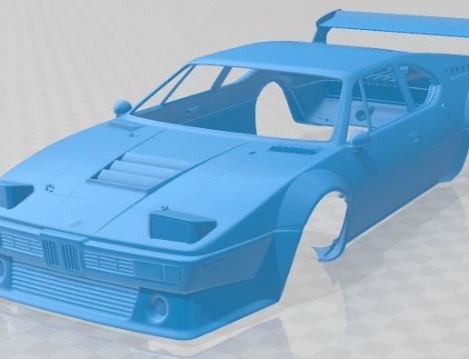 🏎️ BMW M1 Procar Race Printable Printable Body Car・ 3D File for 3D ...