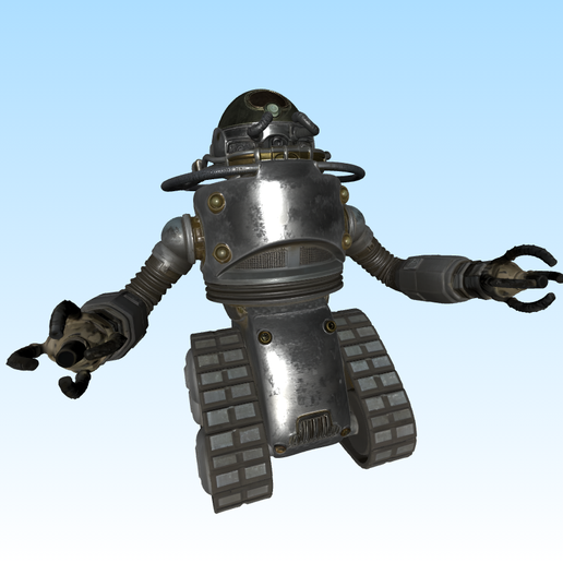 🧸 Robobrain fallout・Free STL File for 3D printing・Cults