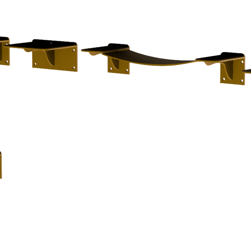 🐱 Cat Wall | Cat Steps | Wall Mounted Cat Playground | 3D Printable ...