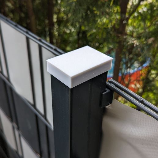 🧢 Fence cap・Free STL File for 3D printing・Cults