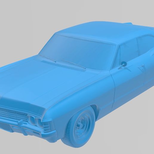 👽 STL IMPALA SEDAN 1967 - SUPERNATURAL・ STL File for ・Cults
