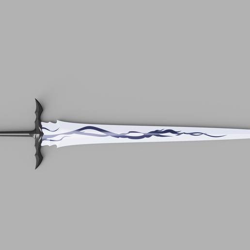 🎭 Demon Monarch's Longsword・ 3D File for 3D printing・Cults
