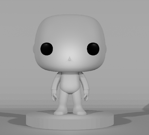 🎨 Base Funko Pop・ STL File for 3D printing・Cults
