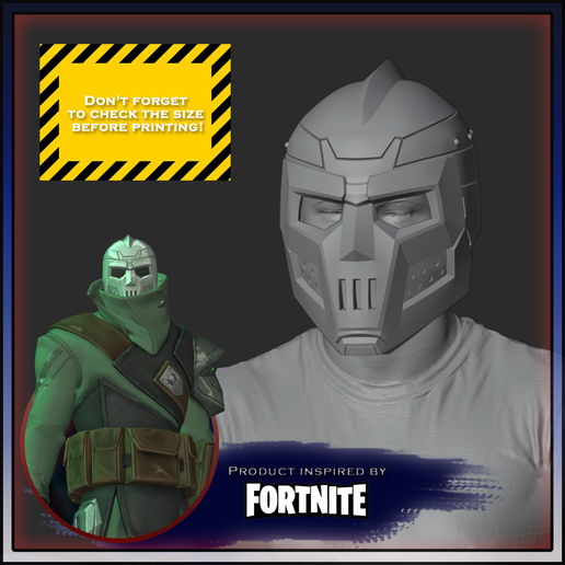 🪖 Doombot helmet (Fortnite)・ 3D File for 3D printing・Cults