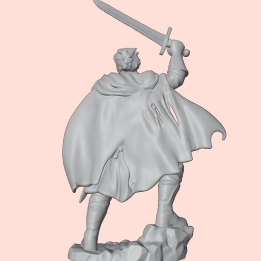 🦸 Valenor, Blade of the Covenant・Free STL File for 3D printing・Cults