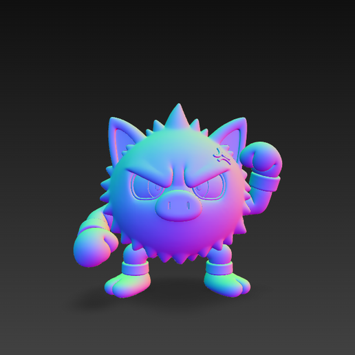 🐉 Primeape pokemon・ STL File for 3D printing・Cults
