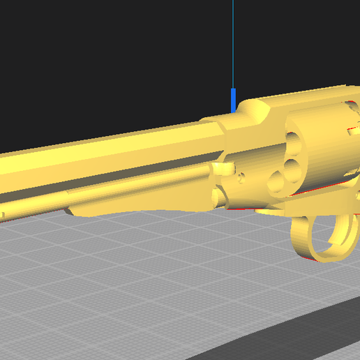 🔫 Remington 1858 Revolver - Decorative Prop・ STL File for 3D printing・Cults