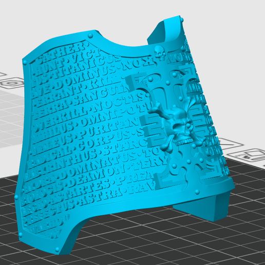 ⚔ warhound titan deathwatch armor plate・Free STL File for 3D printing・Cults