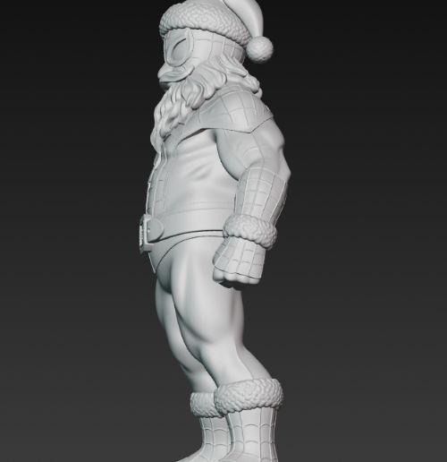 🎅 Spidey Santa・ STL File for 3D printing・Cults
