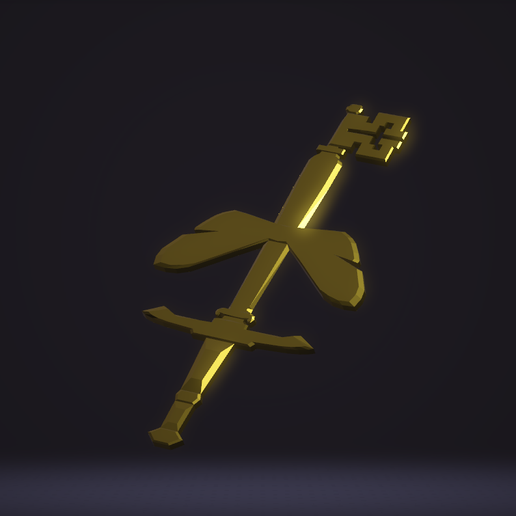 STL file Key Blade - Book: Starless Sea 🔑 ・3D printer design to ...