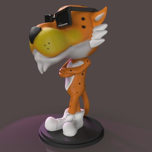 🐆 Chester Cheetah・ STL File for 3D printing・Cults