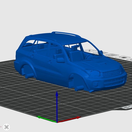 🚗 Rav 4 CA20 2000・ STL File for 3D printing・Cults