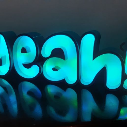 📦 Custom 3D Sign Box・ STL File for 3D printing・Cults